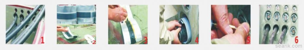 Raychem / Rayflate Inflatable Duct Sealing System for fiber cable ...